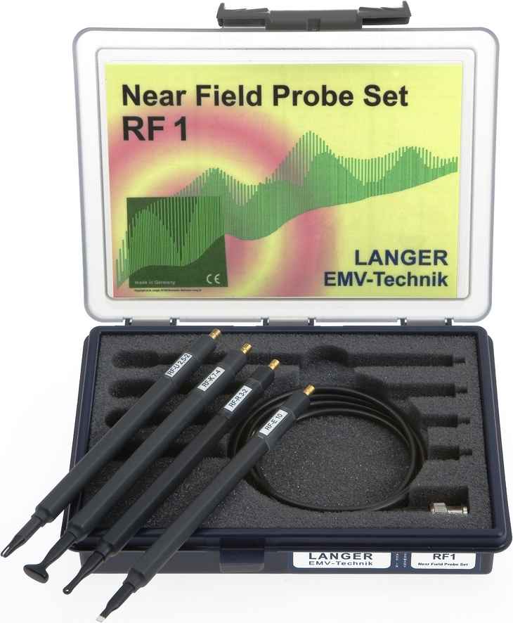 Langer EMV - RF1 set, Near Field Probes 30 MHz up to 3 GHz Langer EMV - RF1 set, Near Field Probes 30 MHz up to 3 GHz