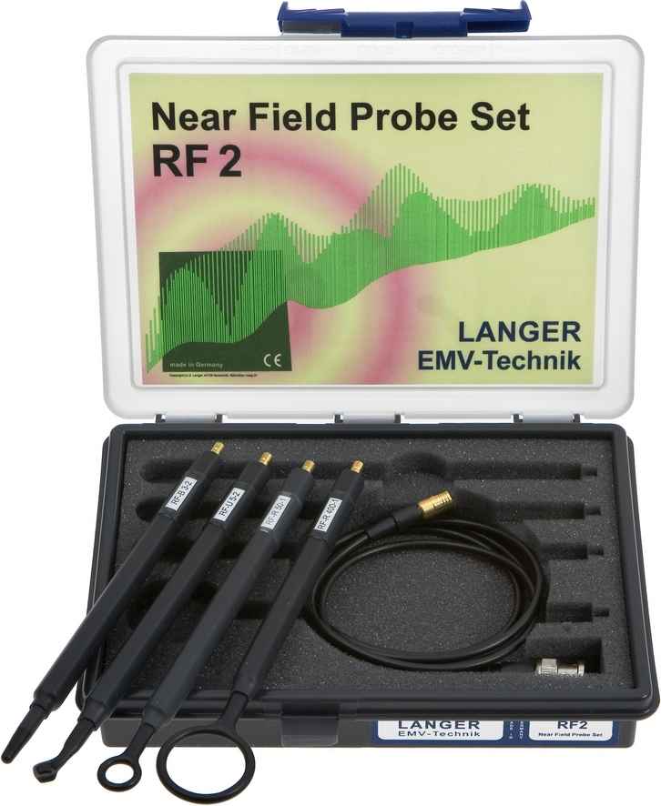 Langer EMV - RF2 set, Near Field Probes 30 MHz up to 3 GHz Langer EMV - RF2 set, Near Field Probes 30 MHz up to 3 GHz