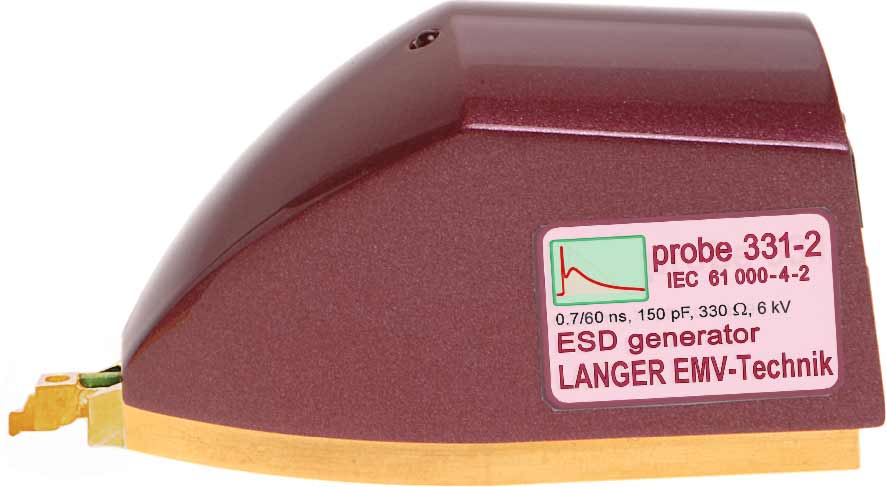 Langer EMV - P331-2 set ESD pulse injection IEC 61000-4-2